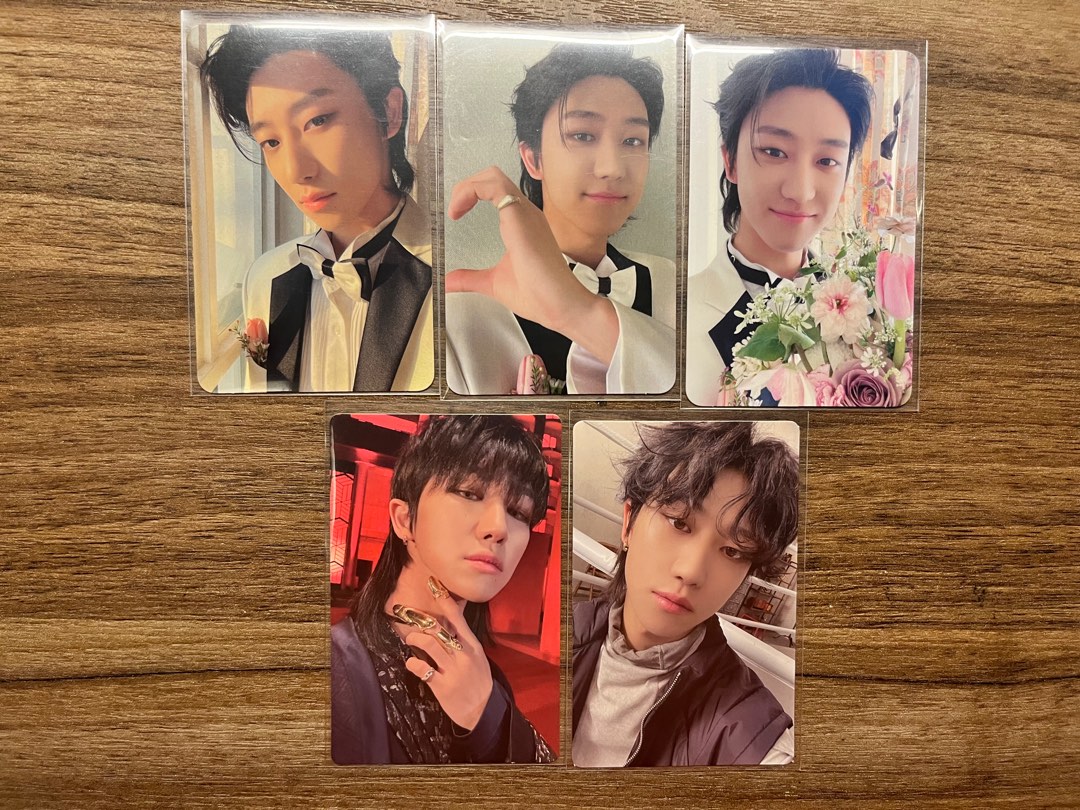[5 pc set] SVT MINGHAO THE8 FML deluxe carat fight for my life version ...