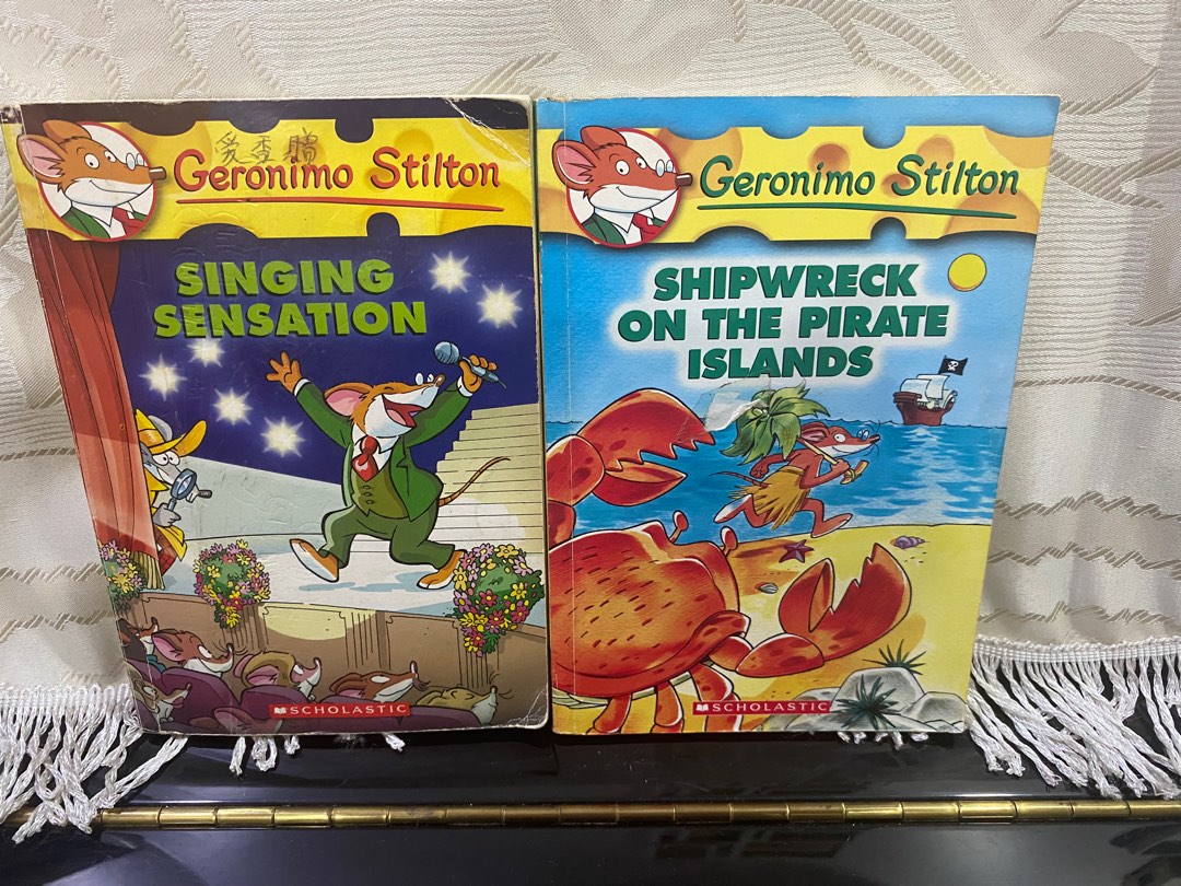 Geromino Stilton - Singing Sensation, Shipwreck on The Pirate Islands ...