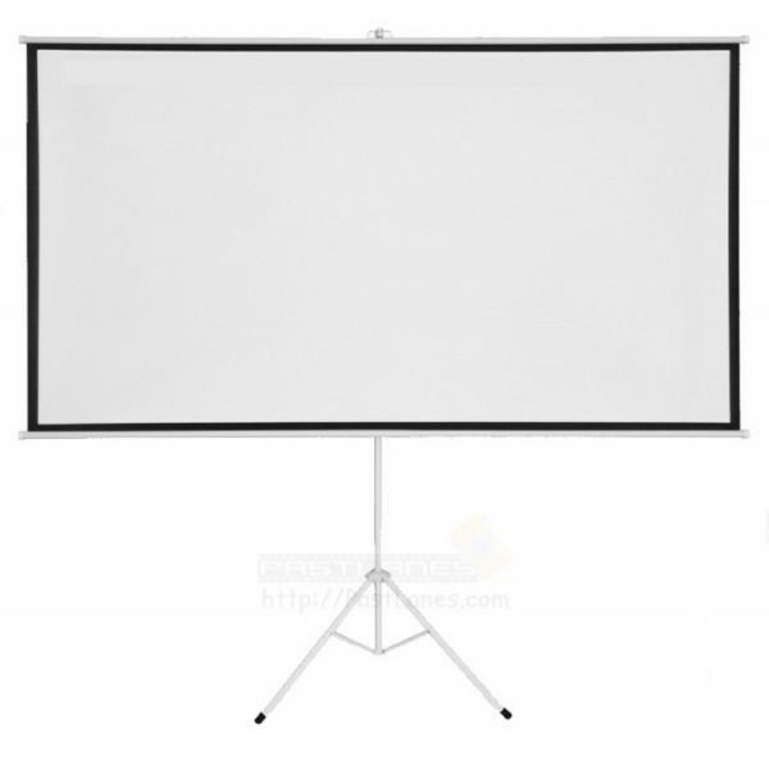 🎥 RENTAL - Portable Projector Screen with Tripod, TV & Home Appliances ...