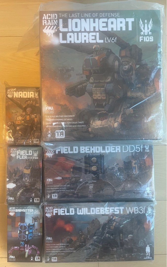 Acid Rain - Field Team F109 Agurts - Lionheart Laurel / Nadia / Field ...