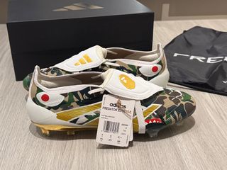 BAPE x adidas PREDATOR ELITE Tongue football boots, Men's Fashion ...