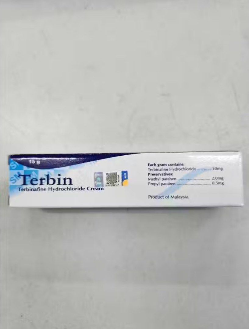 Antifungal cream (pack of 5) - Terbin Cream 15g - Same as Tefin ...