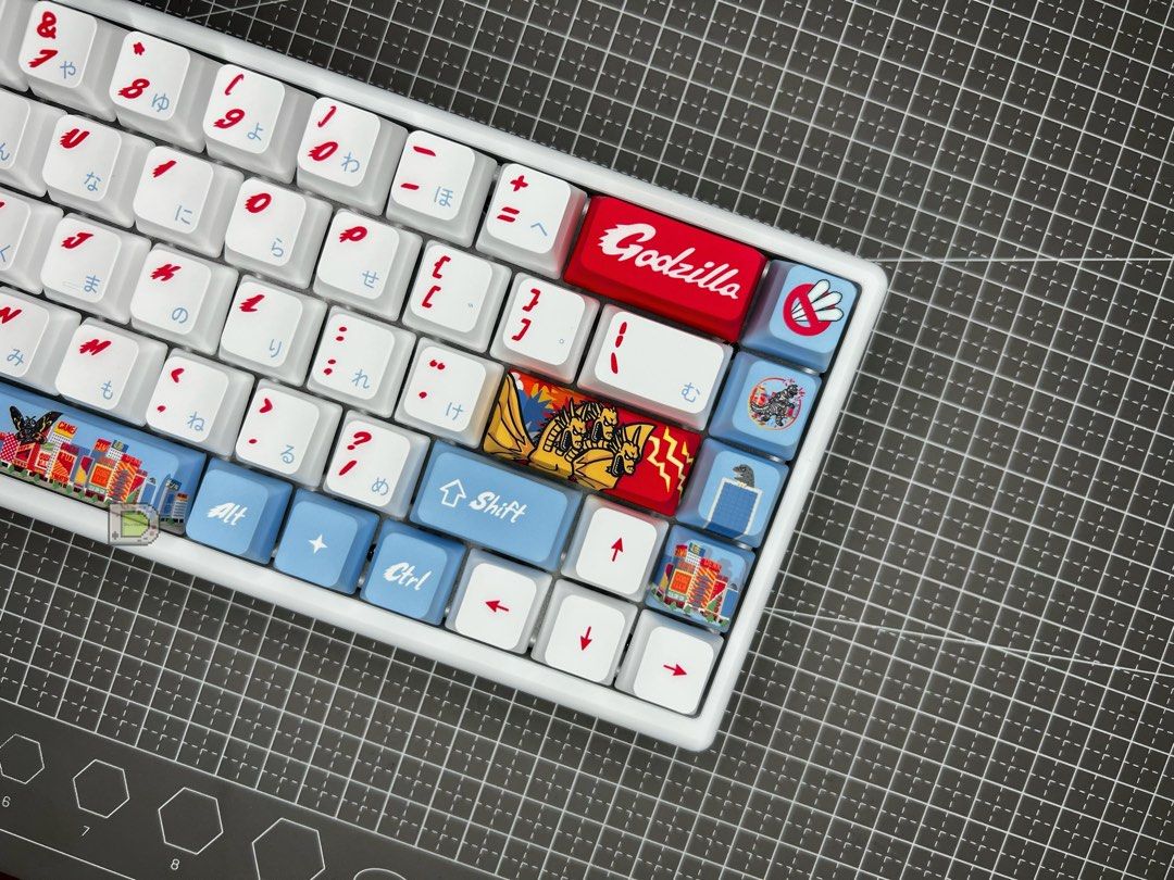 Arbiter Studio Godzilla Kaiju City Pola 65 Pro | Magnetic Keyboard ...