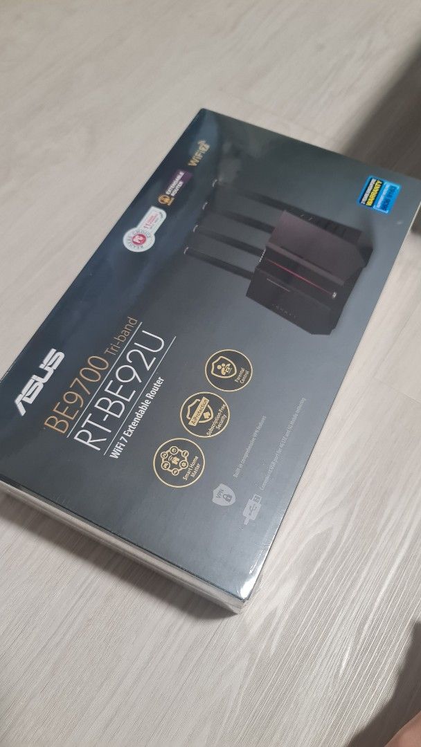 ASUS BE9700 RT-BE92U WiFi 7 Tri-Band Router, Computers & Tech, Parts ...