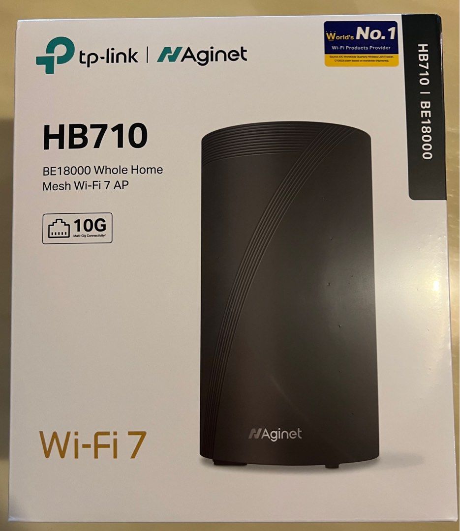 BNIB - TP-Link Aginet HB710 BE18000 Wi-Fi 7 Mesh Router, Computers ...