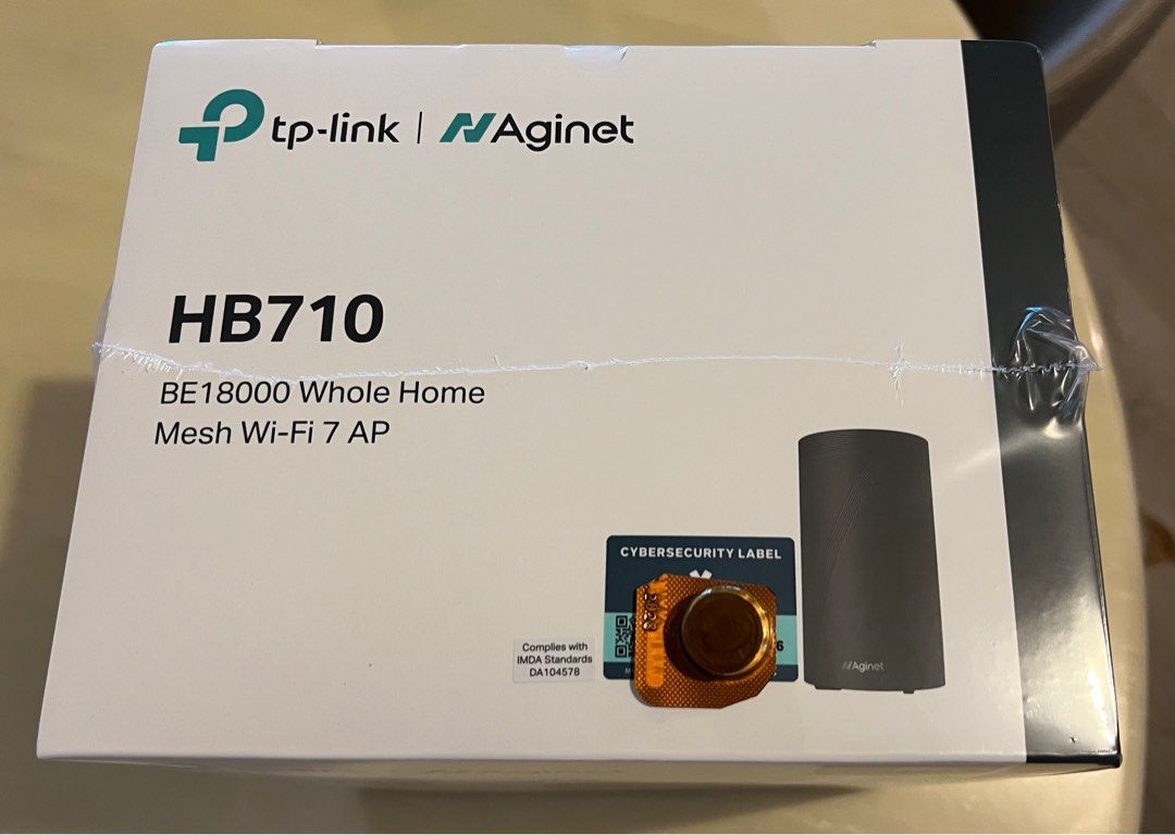 BNIB - TP-Link Aginet HB710 BE18000 Wi-Fi 7 Mesh Router, Computers ...