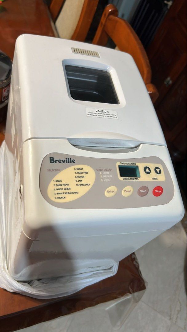 Breville Bread Maker, TV & Home Appliances, Kitchen Appliances ...