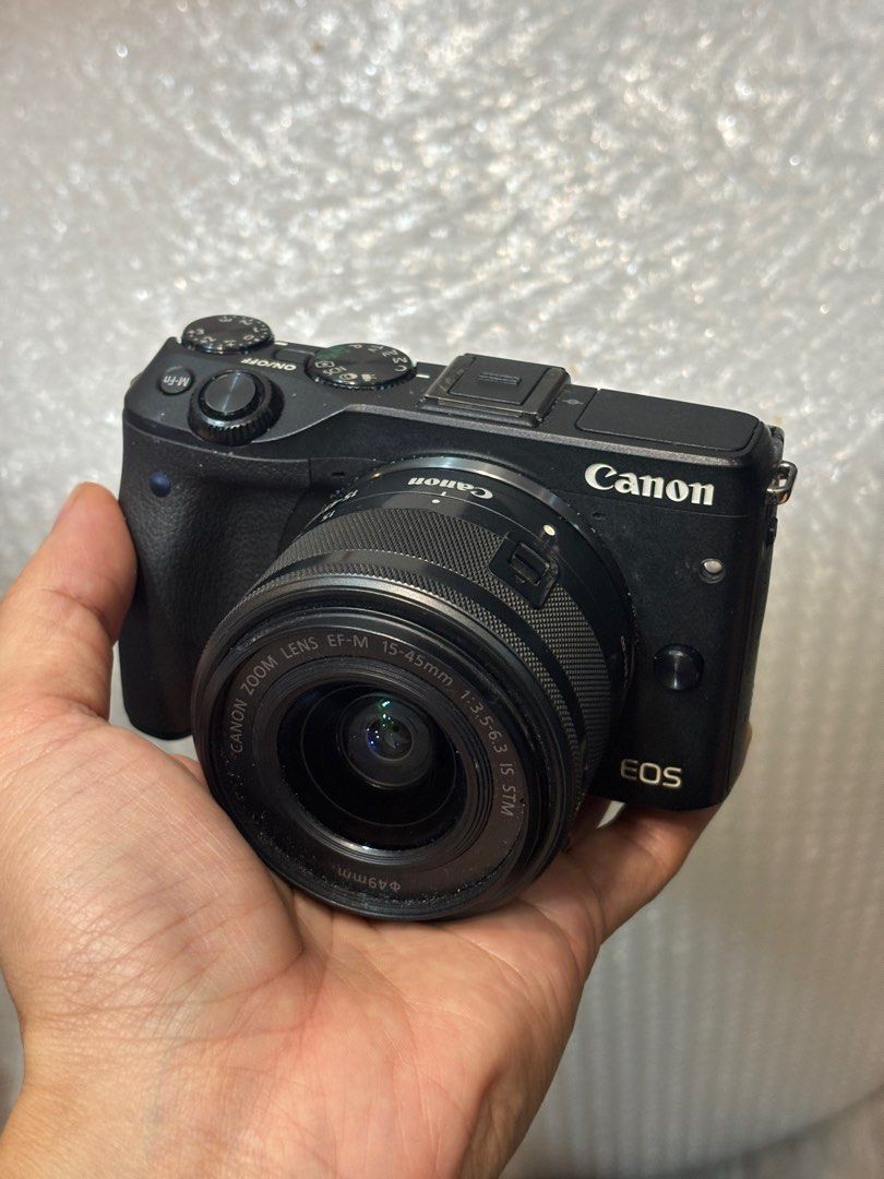 CANON EOS M3 KIT 15-45MM, Photography, Cameras on Carousell