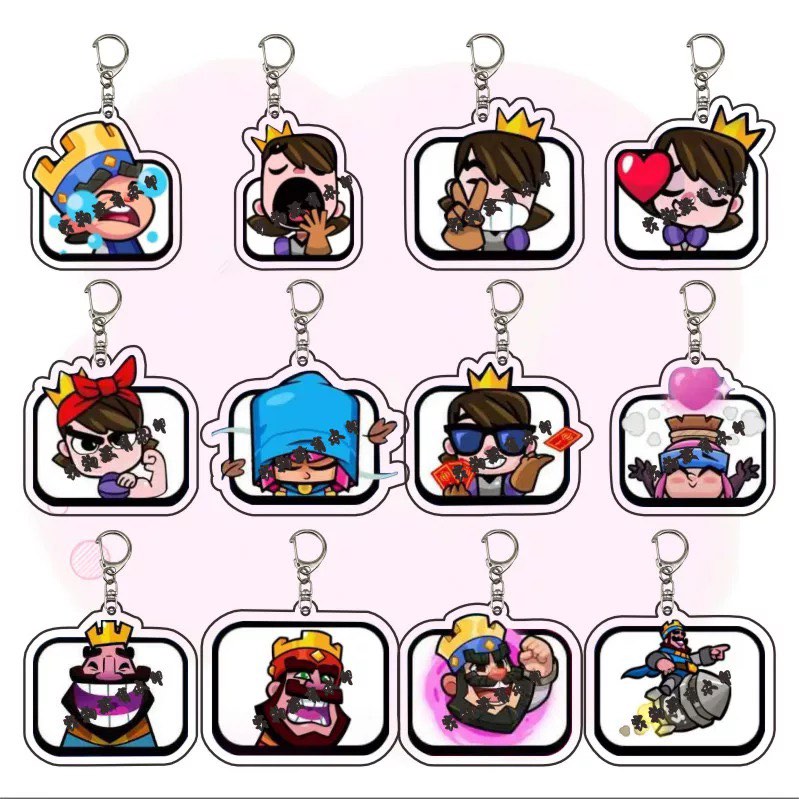 Clash Royale Keychains, Hobbies & Toys, Toys & Games on Carousell