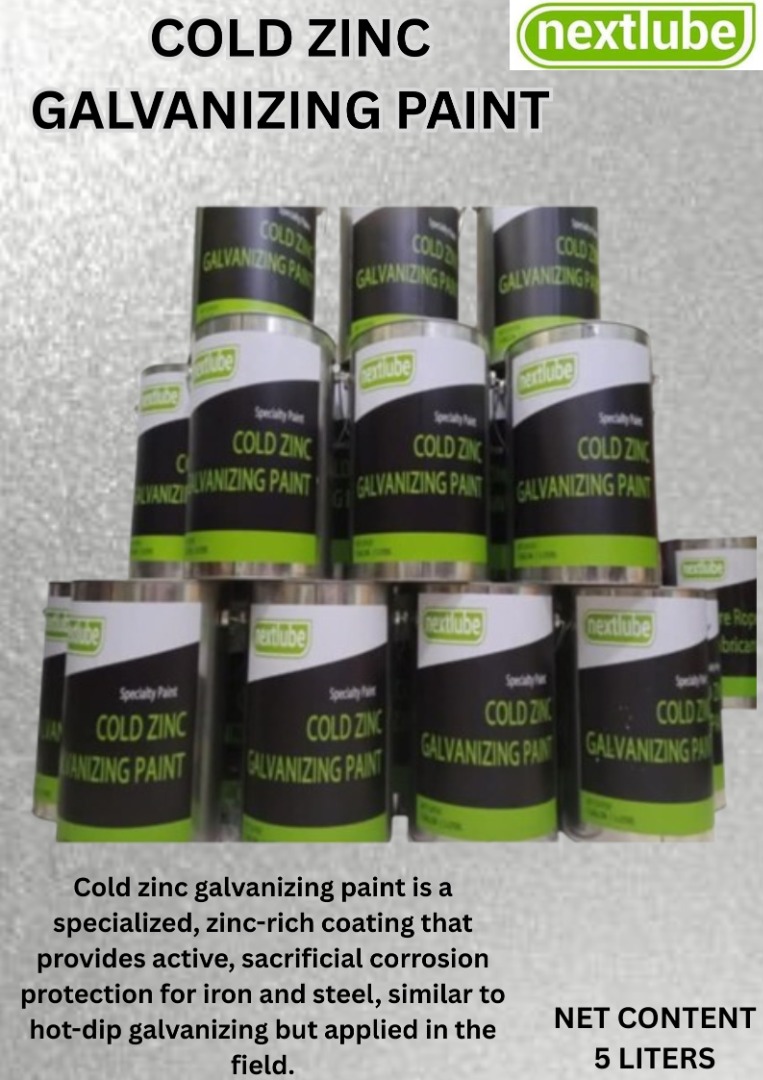 COLD ZINC GALVANIZING PAINT ( GALLON ), Commercial & Industrial ...