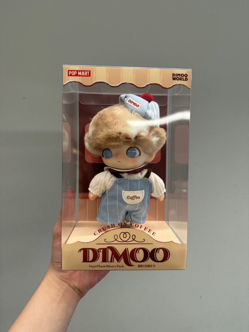 Dimo Crush on Coffee Vinyl Plush, Hobbies & Toys, Toys & Games on Carousell