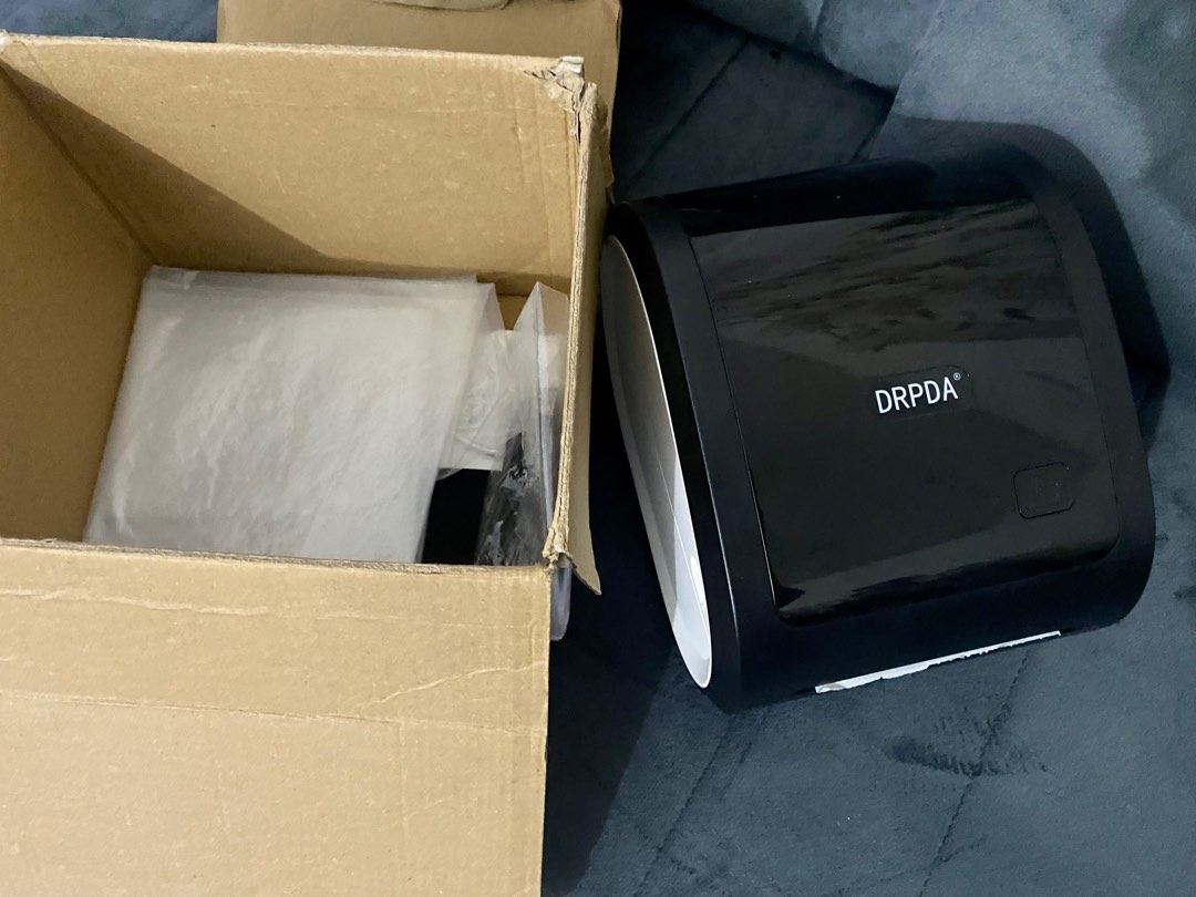 DRPDA Bluetooth Thermal Printer A6 Barcode Shipping Label Consignment ...
