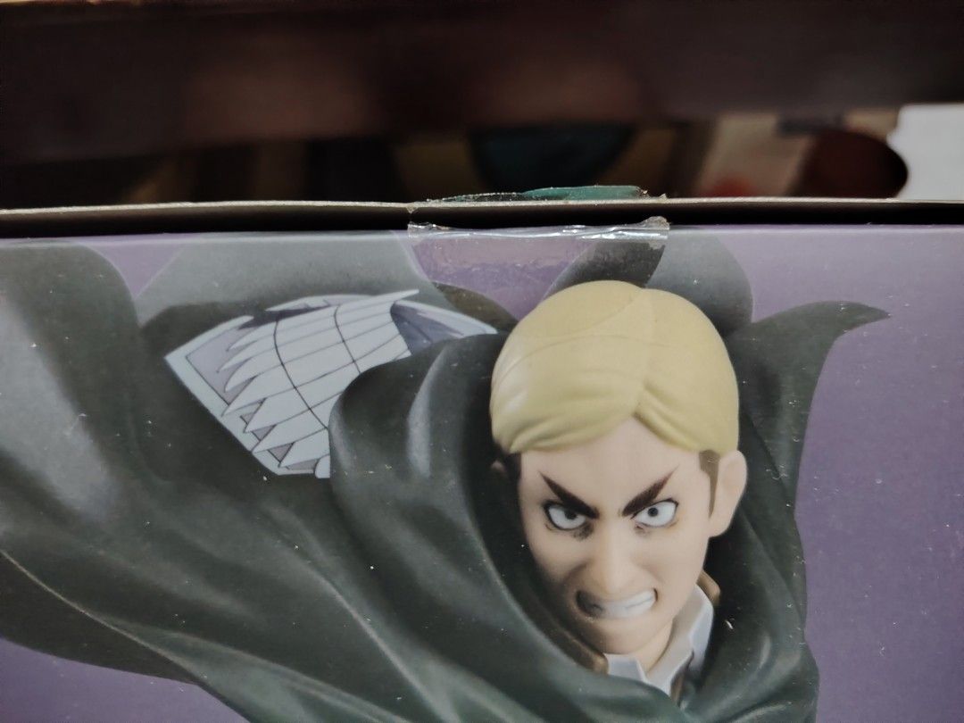 Figma Erwin Smith MIB Aot Original, Hobbies & Toys, Toys & Games on ...
