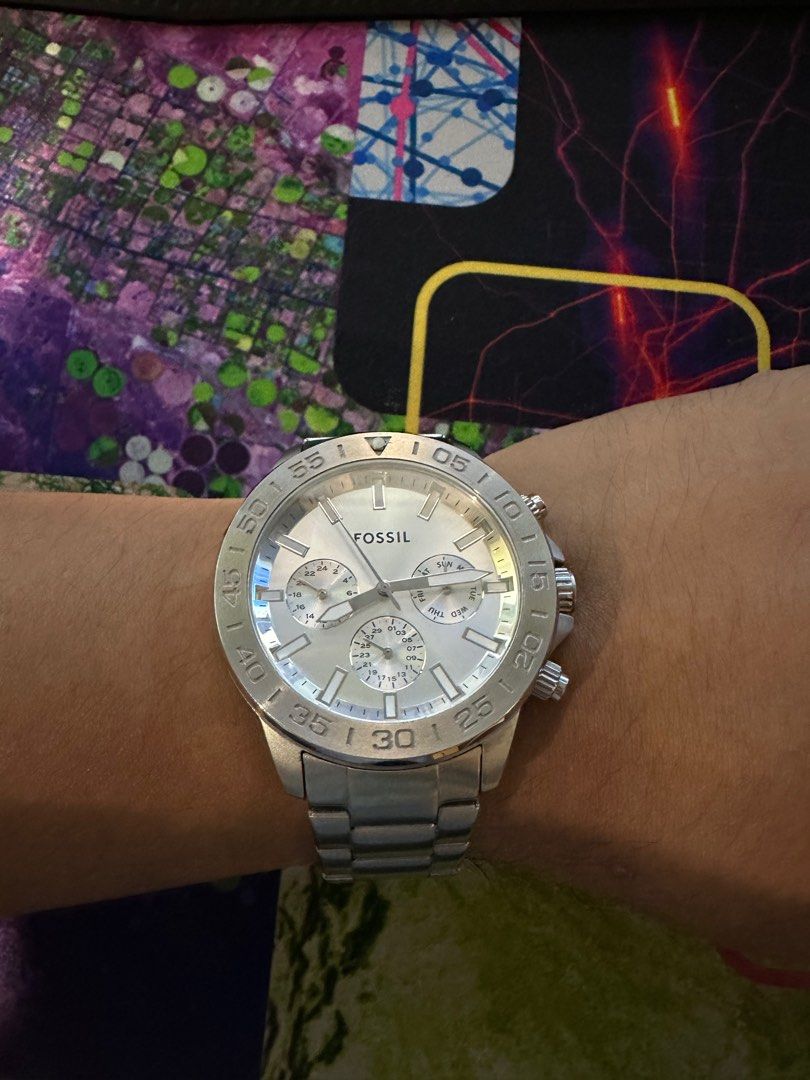 Fossil Bannon Watch BQ2490, Men's Fashion, Watches & Accessories ...