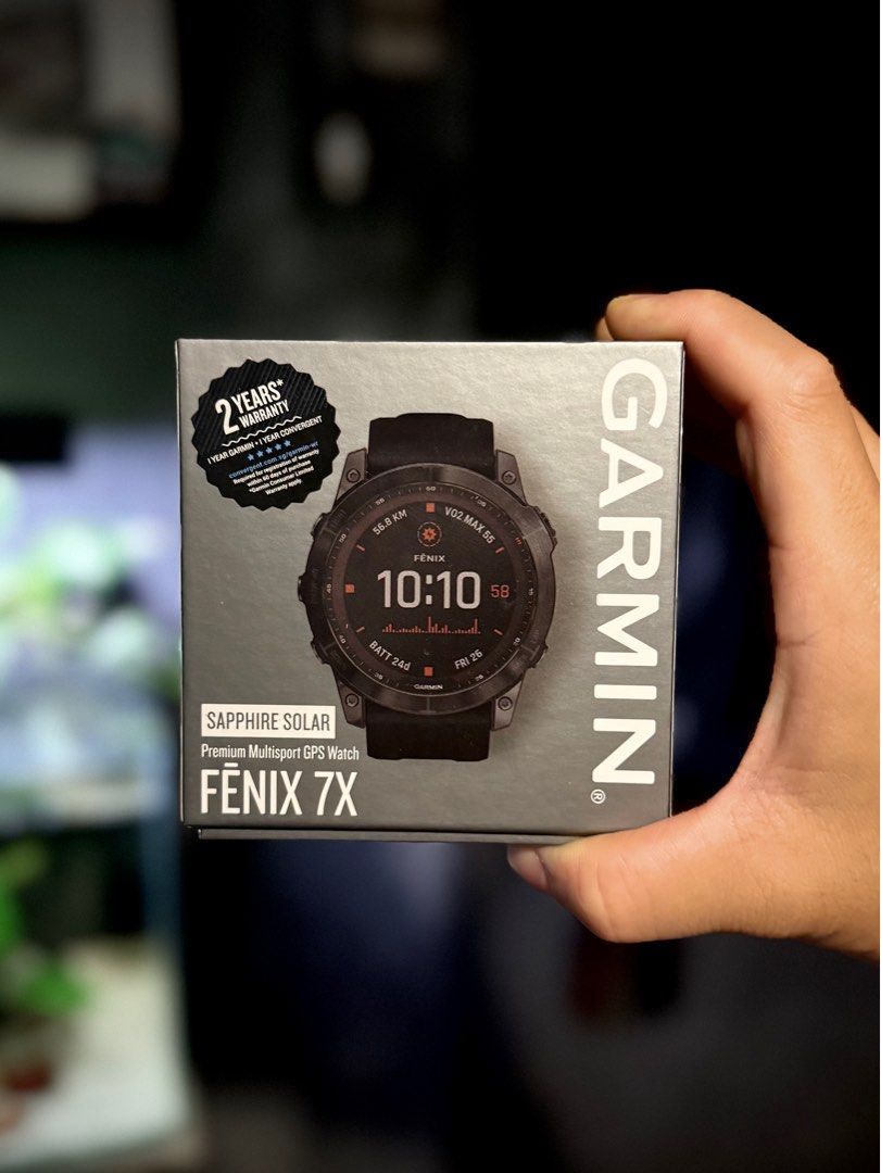 Garmin Fenix 7X Sapphire Solar Smartwatch, Mobile Phones & Gadgets ...