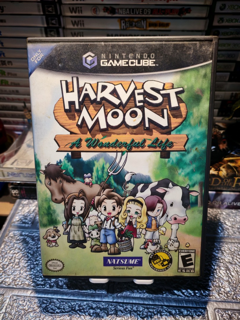 HARVEST MOON A WONDERFUL LIFE GAMECUBE, Video Gaming, Video Games ...