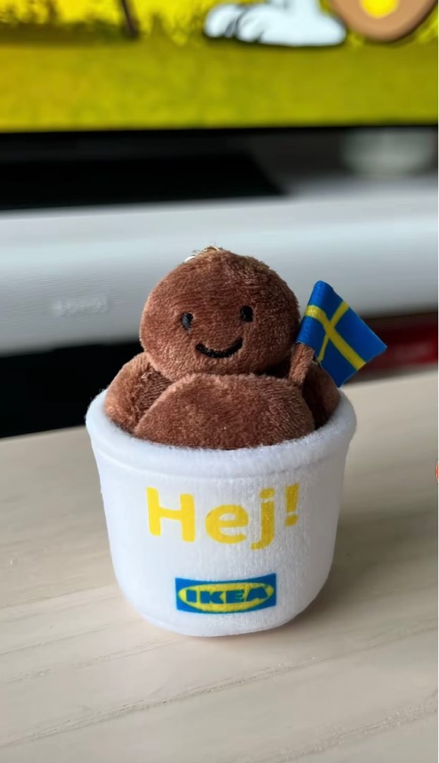 IKEA Hej! Plush Toy with Swedish Flag, Hobbies & Toys, Toys & Games on ...