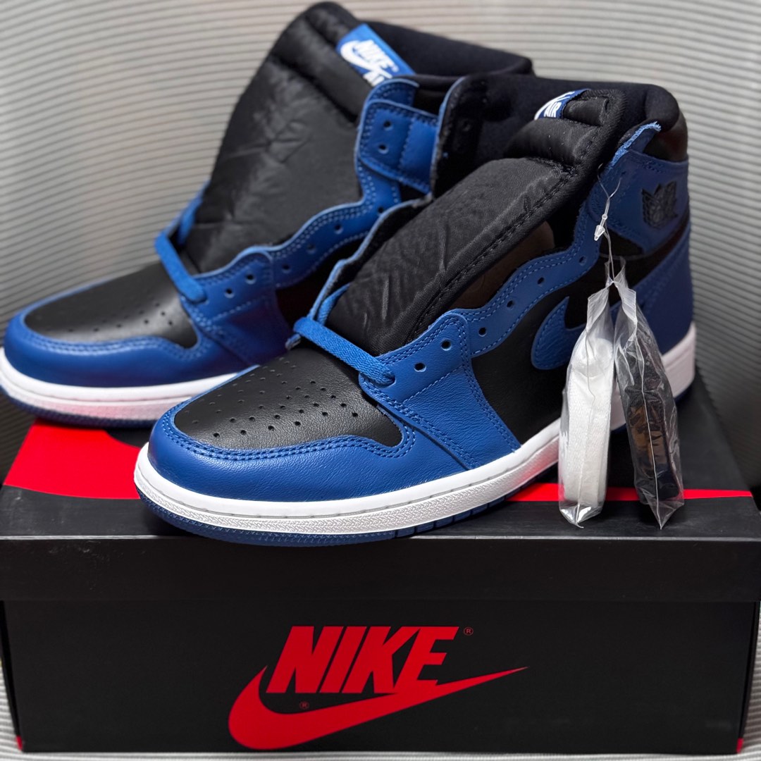 Jordan 1 Retro High OG Marina Blue, Men's Fashion, Footwear, Sneakers ...