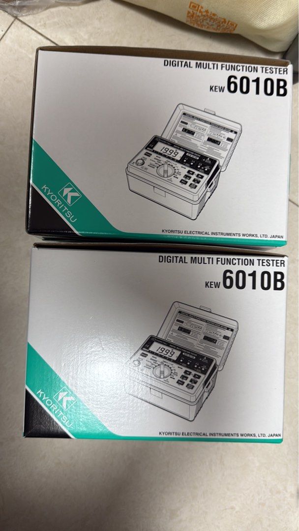 KYORITSU 多功能測試儀KEW 6010B, 家庭電器, 轉插器及插頭 - Carousell