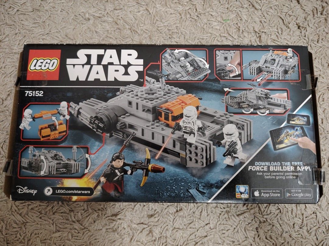 Lego Star Wars 75152 Imperial Assault Hovertank, Hobbies & Toys, Toys ...