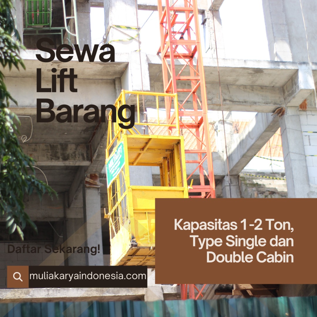 Lift Barang 1 Ton, Lift barang Kecil TANAH DATAR, Lift Barang Kapsitas ...
