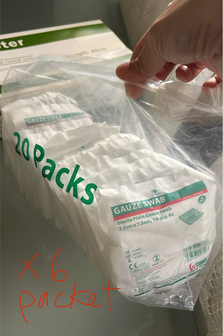 Medical Supplies - Gauze Swabs, Optilube, Mycoban, Drainage Bag ...