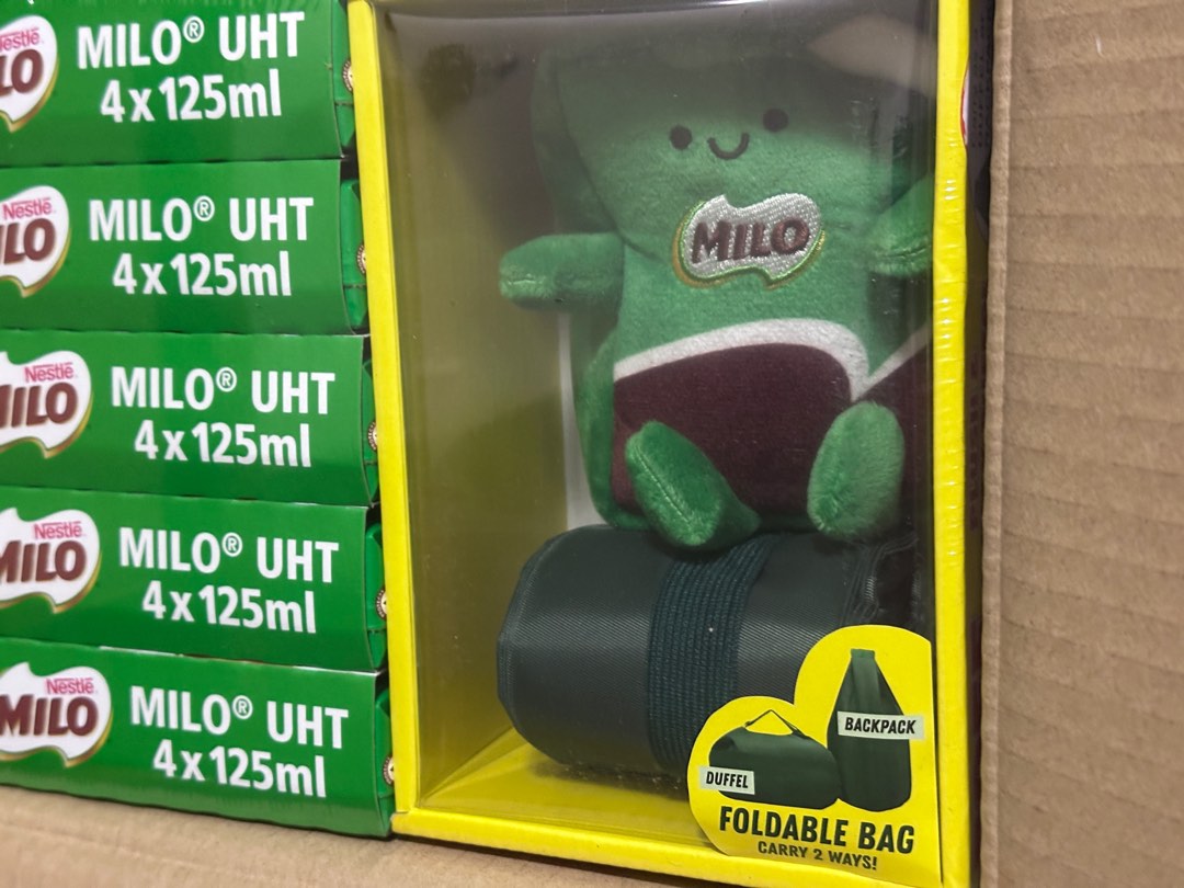 Milo Plushie with Foldable Bag - Brand New, Hobbies & Toys, Toys ...