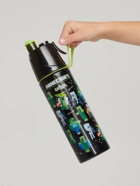 Smiggle Minecraft Spritz Insulated Stainless Steel Drink Bottle 500Ml ...