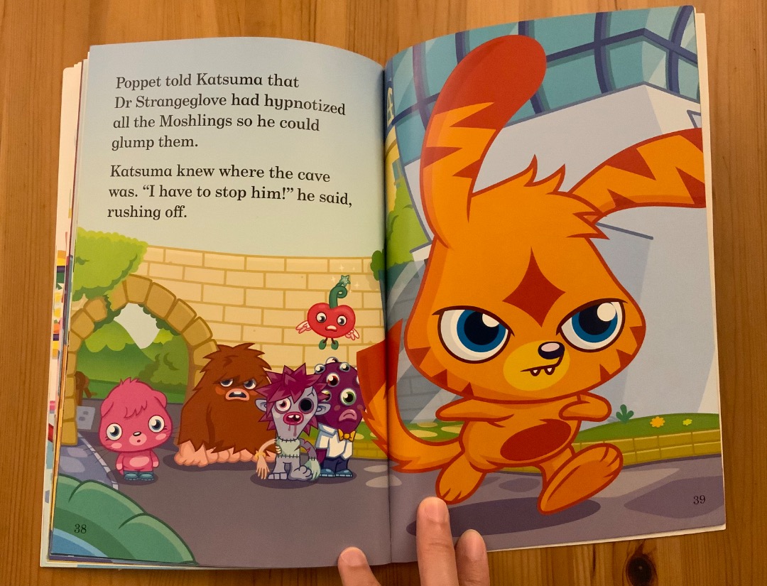 Moshi Monsters: Katsuma and the Art Thief - Level 4 Children’s Book ...