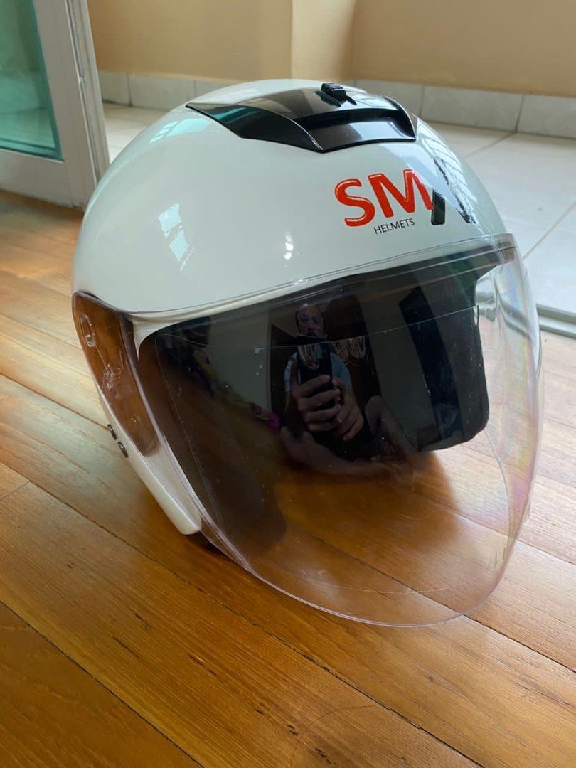Motorbike Helmet L, Motorcycles, Motorcycle Apparel on Carousell