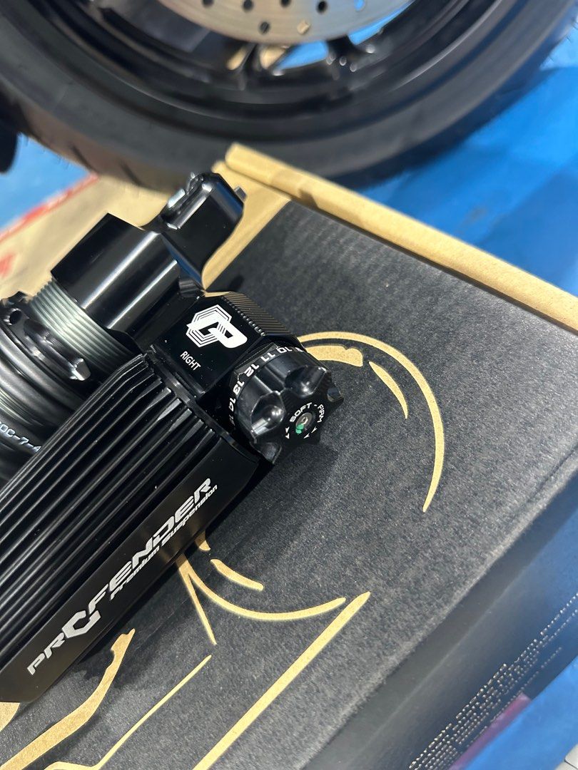 NEW PROFENDER X-SERIES+ PREMIUM SUSPENSION ABSORBER PLUS RED BLACK XMAX ...