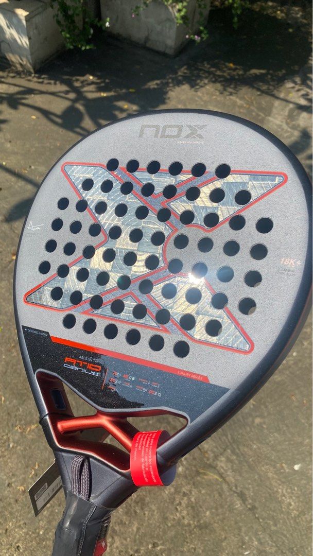 Nox AT10 Genius 18K 2025 New Raket Padel, Olah Raga, Perlengkapan ...