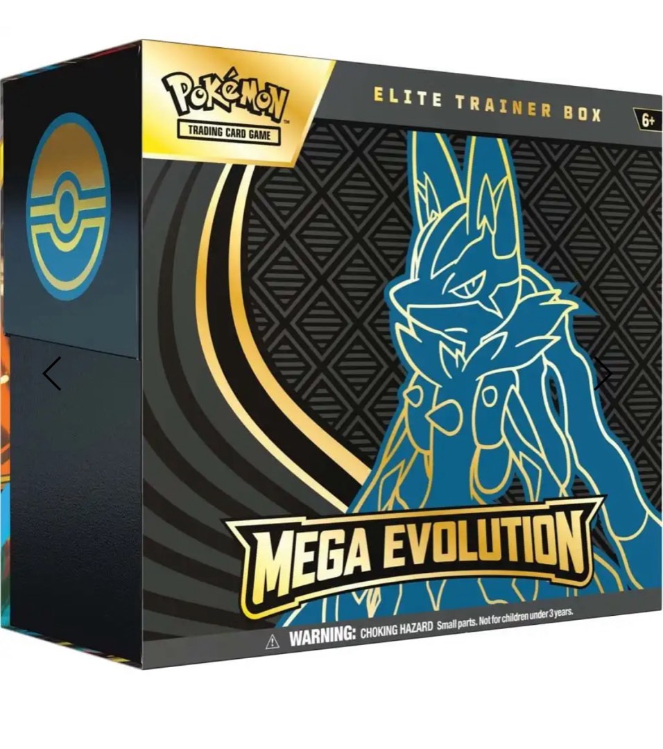 ⚠️⚠️預訂小精靈寶可夢🔥🔥美版最強勇氣Pokemon cards tcg Mega Evolution Elite Trainer Box ...