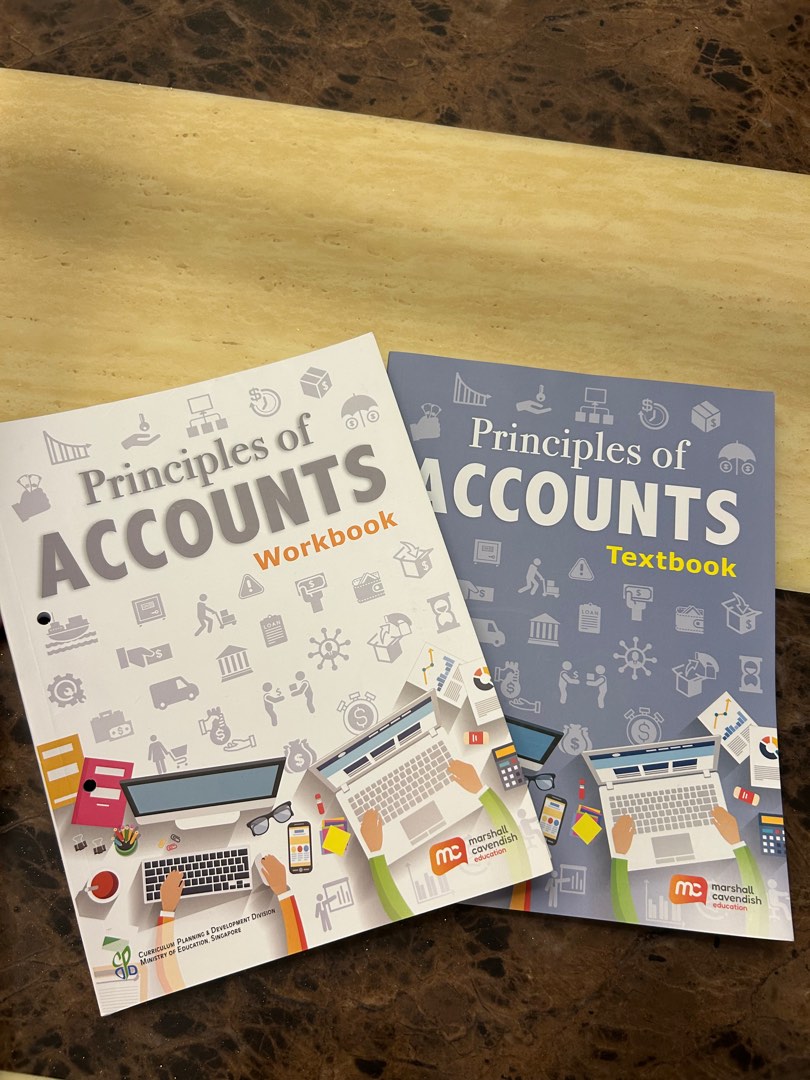 Principles of Accounts Textbook and Workbook, Hobbies & Toys, Books ...