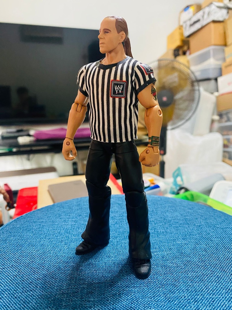RARE Early WWE Mattel Elite Guest Referee HBK Shawn Michaels Action ...