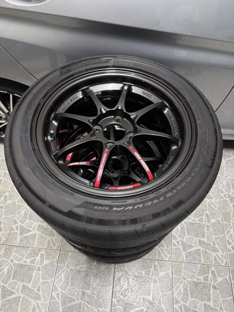 Rim CE 28 & Tayar AD09, Auto Accessories on Carousell