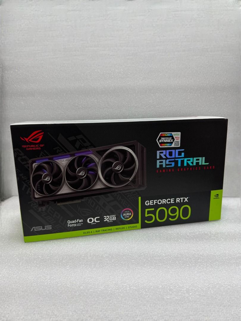 ROG 5090 32gb🔥有盒九成新 🔥實體店交收 🔥需要其他型號請查詢 3090 4090 4090D 5080 5090D V2 歡迎Trade in 互補差價, 電腦＆科技, 電腦周邊 ...