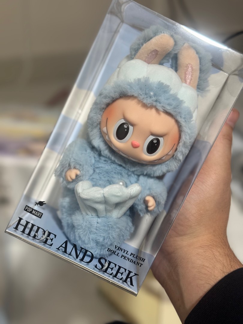 Sg/JB Pop Mart Hide and Seek Vinyl Plush Doll Pendant, Hobbies & Toys ...