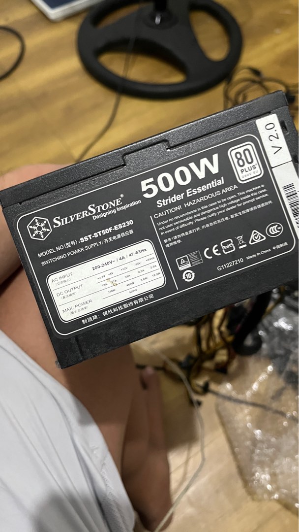 Silverstone 500w psu, Computers & Tech, Parts & Accessories, Computer ...