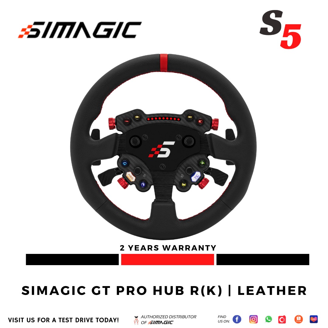 Simagic GT Pro Hub (K) / Simagic GT Pro Hub R(K) Leather / simracing ...
