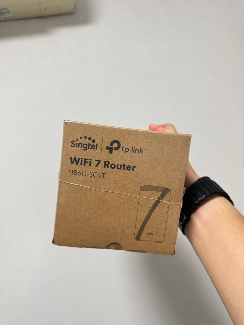 Singtel TP-Link WiFi 7 Router HB611-SGST, Computers & Tech, Parts ...