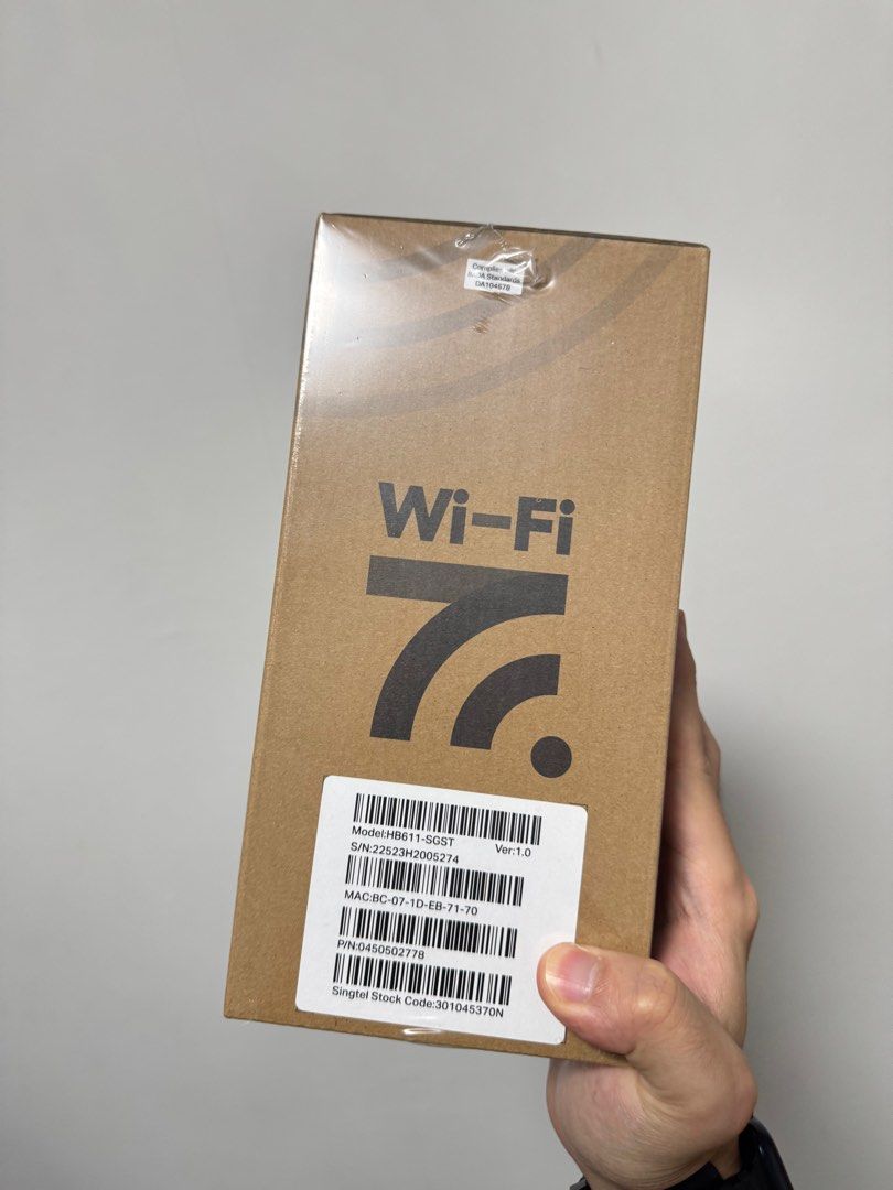 Singtel TP-Link WiFi 7 Router HB611-SGST, Computers & Tech, Parts ...