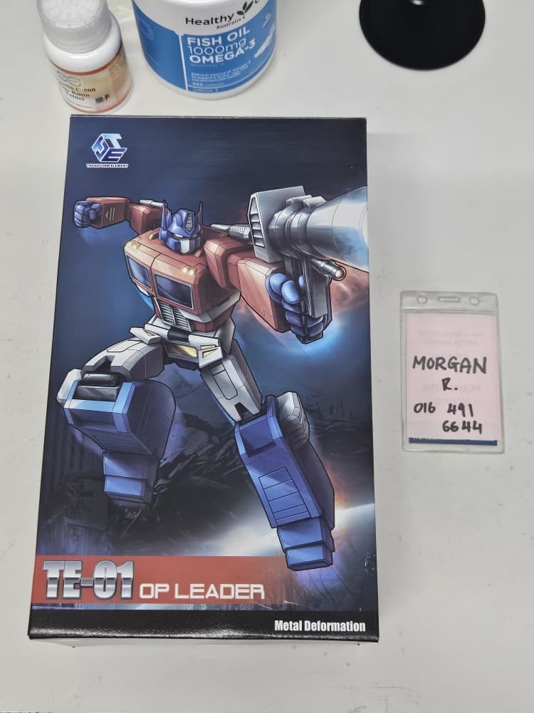Transform Element TE-01 OP Leader Version 4 with extra Head Optimus ...
