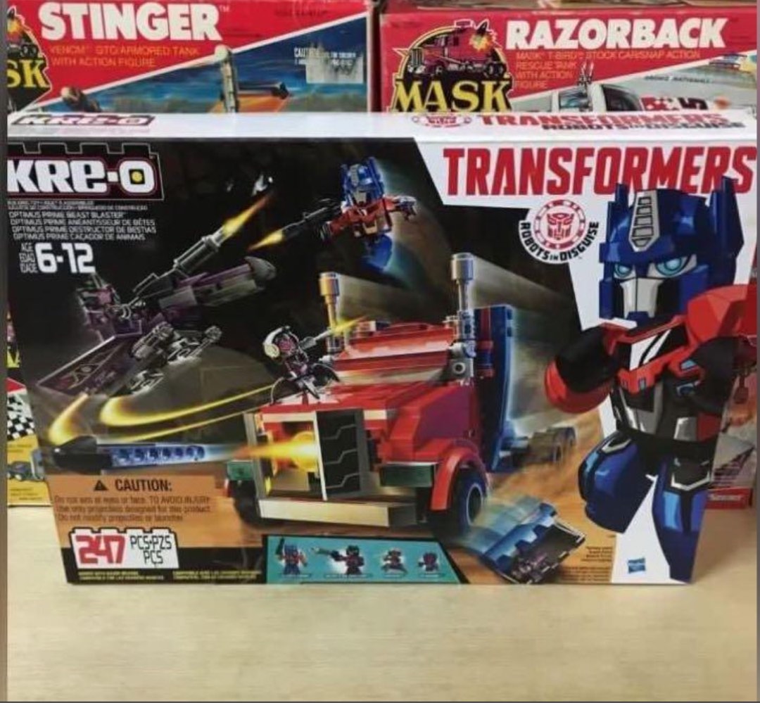 TRANSFORMERS KREO OPTIMUS PRIME BEAST BLASTER SET (Kreo, 2012), Hobbies ...