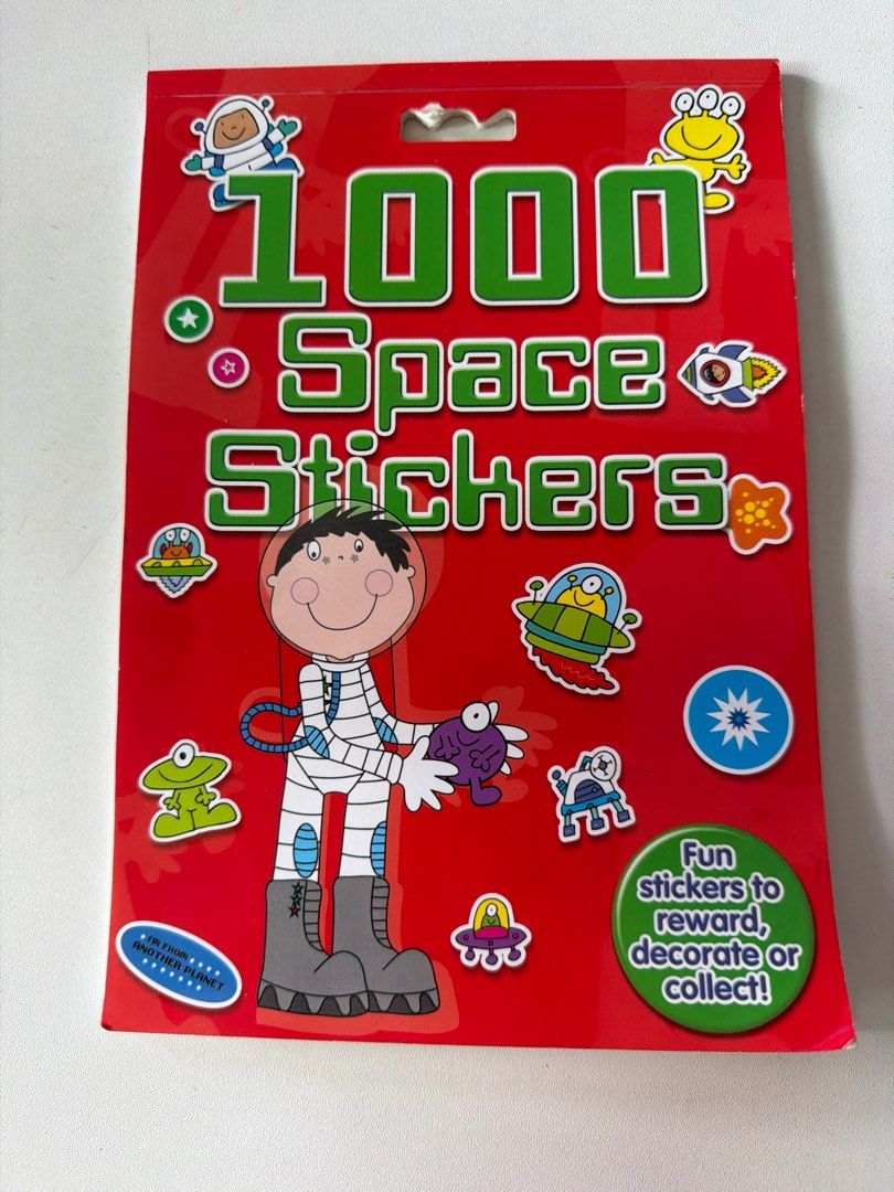 1000 Space Stickers - Fun Stickers for Kids, Hobbies & Toys, Art ...