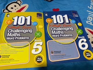 101 Must-Know Challenging Maths Word Problems - Books 2-6, Hobbies ...