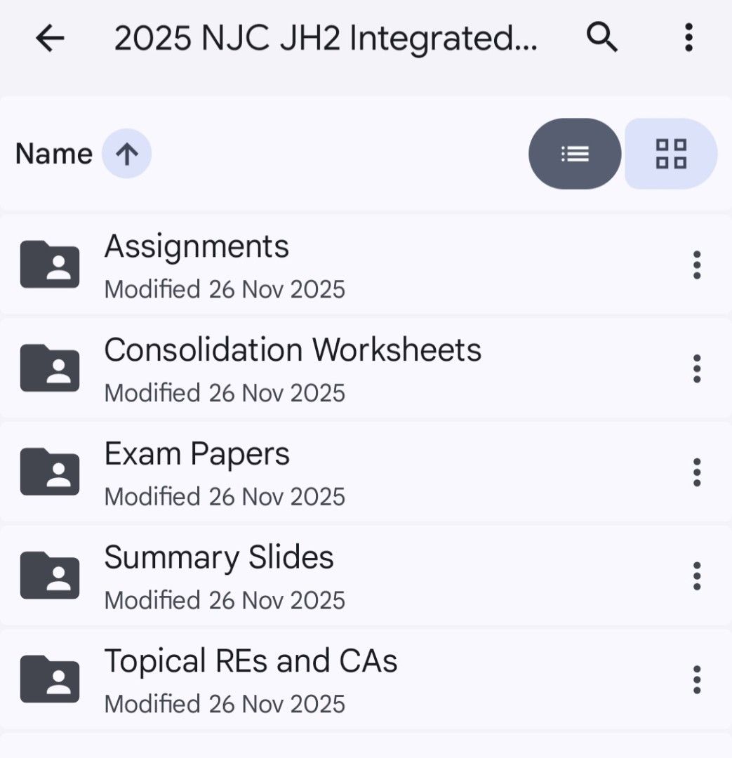 2025 NJC JH2 Integrated Science Notes, Everything Else on Carousell