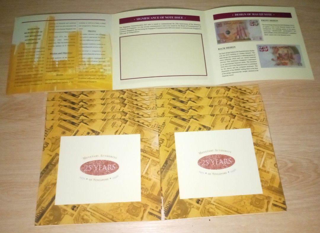 25 Years Commemorative Booklet, Hobbies & Toys, Memorabilia ...