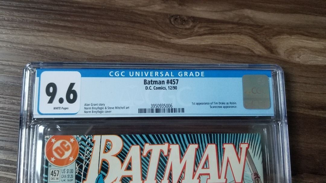 🦸🏼 CGC Graded Comic Books - Marvel/DC Batman & Cable - Key issues ...
