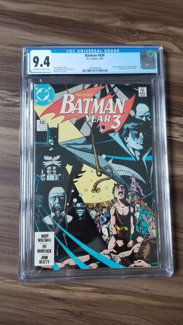 🦸🏼 CGC Graded Comic Books - Marvel/DC Batman & Cable - Key issues ...